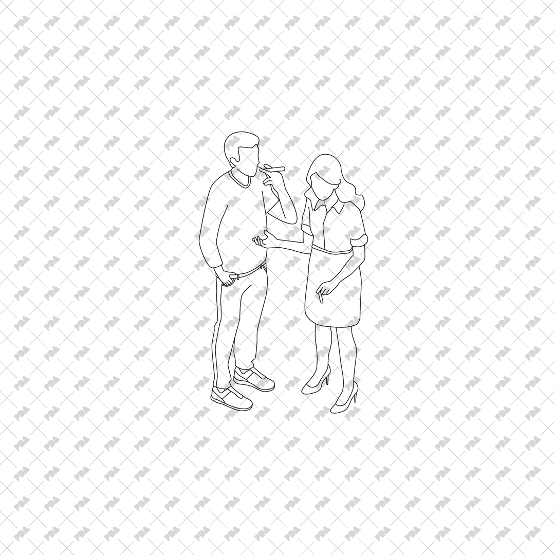 CAD, Vector Isometric Urban Furniture