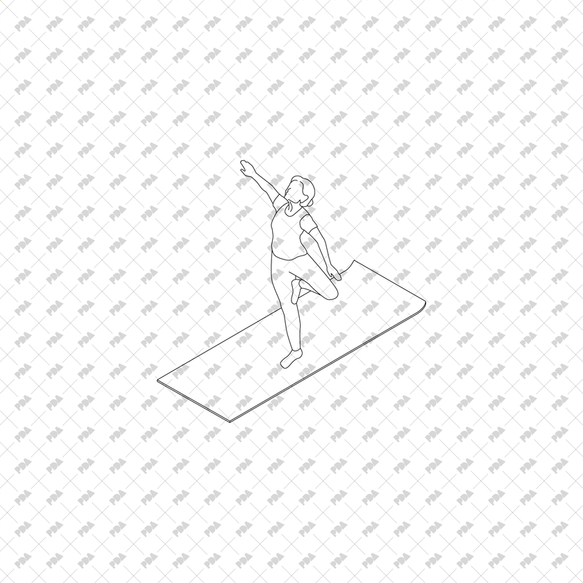 CAD, Vector Isometric Sport Activities Set | Post Digital Architecture