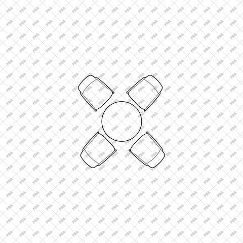 CAD, Vector, PNG Tables, Desks and Chairs in Top View