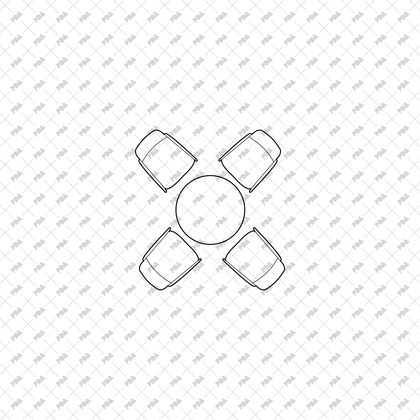 CAD, Vector, PNG Tables, Desks and Chairs in Top View