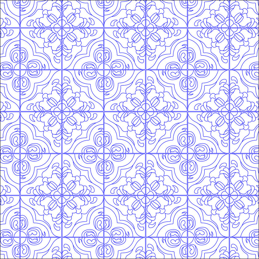 Azulejo Tile Patterns for Adobe Illustrator
