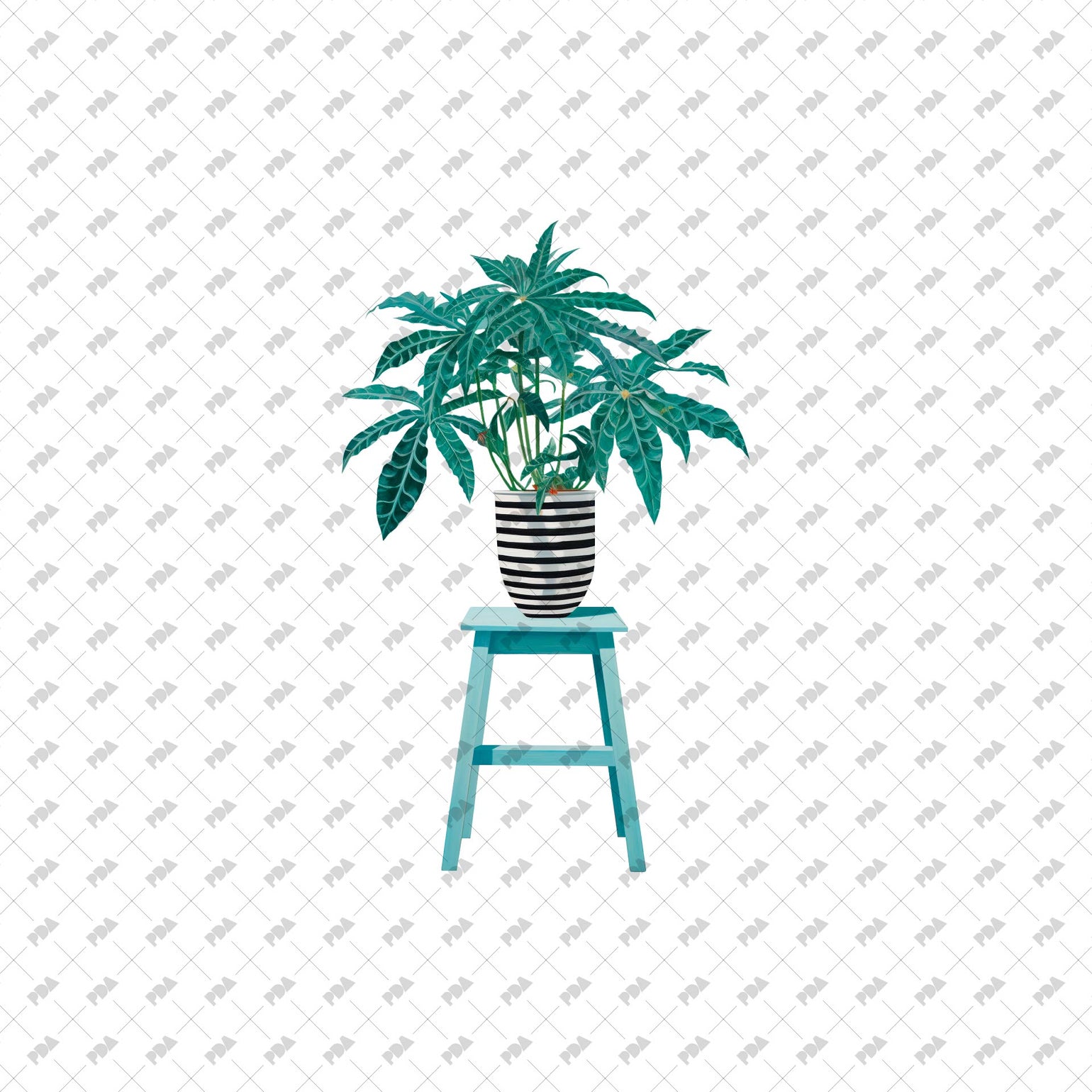 PNG Post Digital Collage Plants