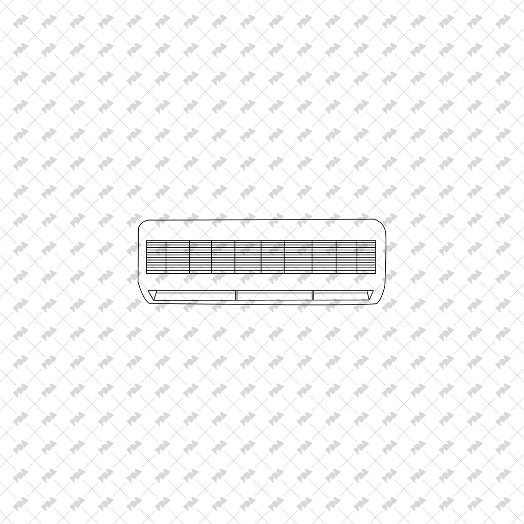 CAD, Vector Air Conditioners Set