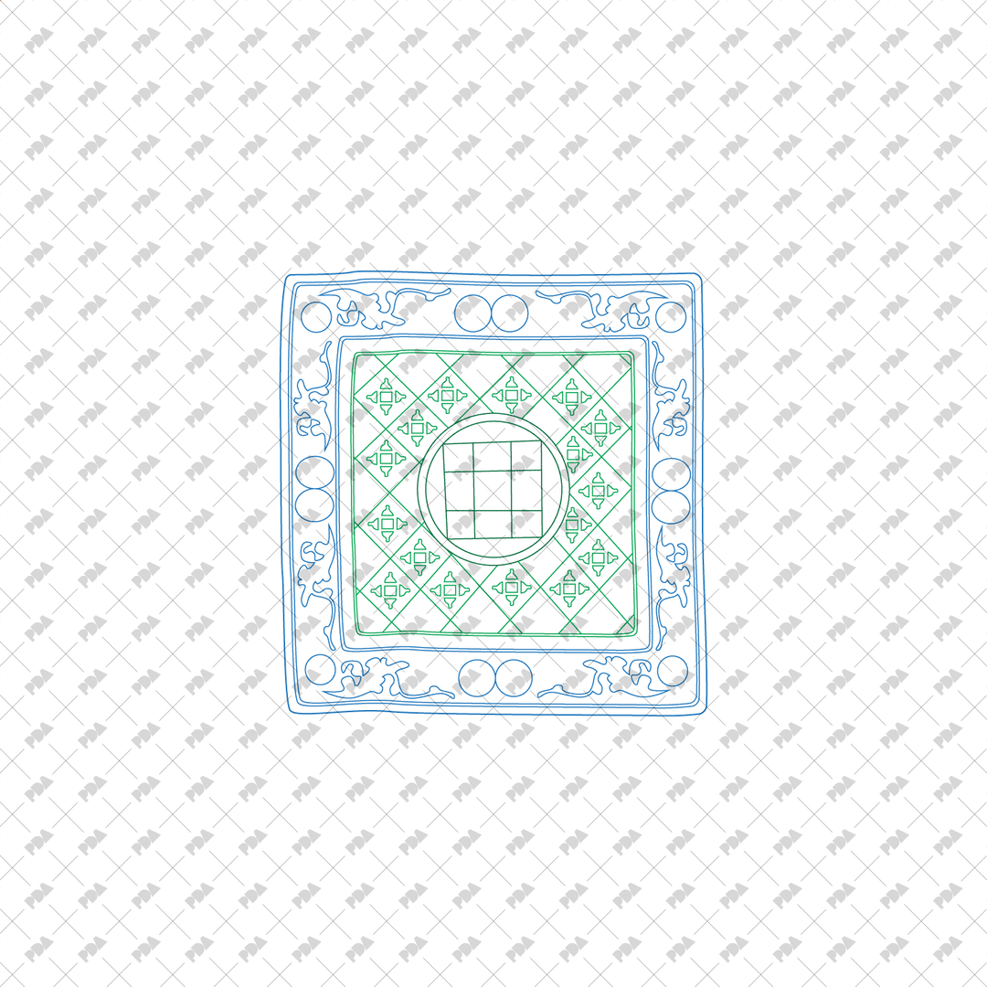 CAD, Vector, PNG Carpets and Rugs in Color and B/W