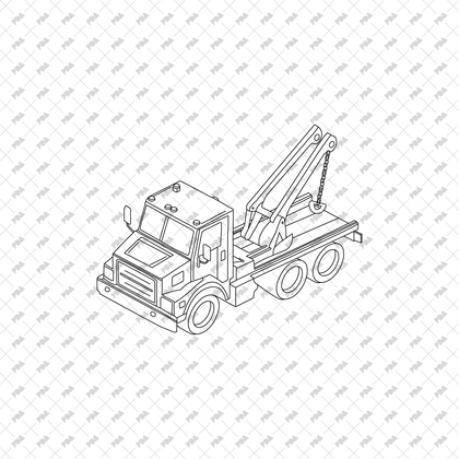 CAD, Vector, PNG Axonometric Vehicles