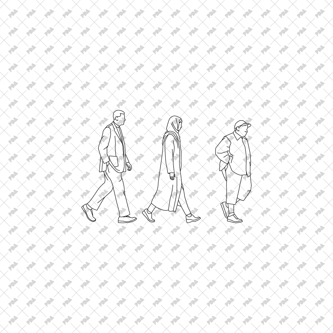 CAD, Vector Hand Drawn Characters Multi-Pack
