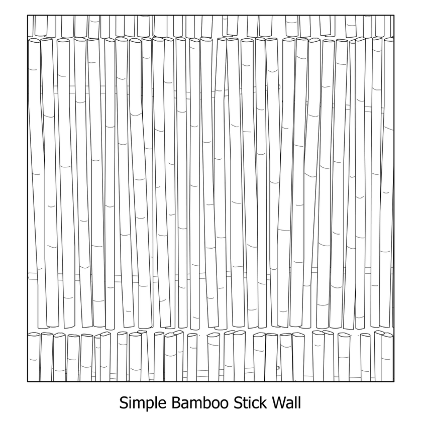 Biblioteca de patrones de Illustrator: Paneles de bambú