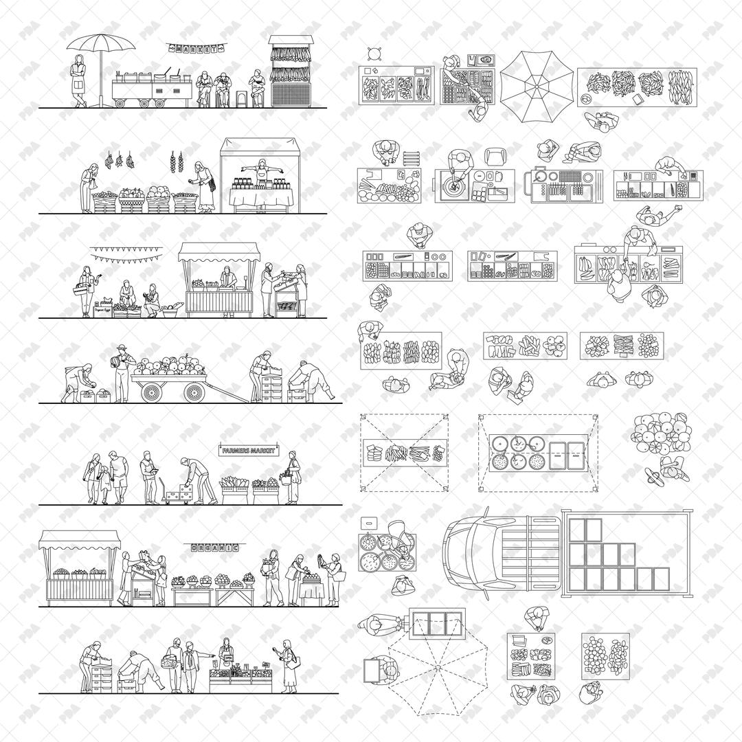 CAD, PNG & Vector Resources | Post Digital Architecture