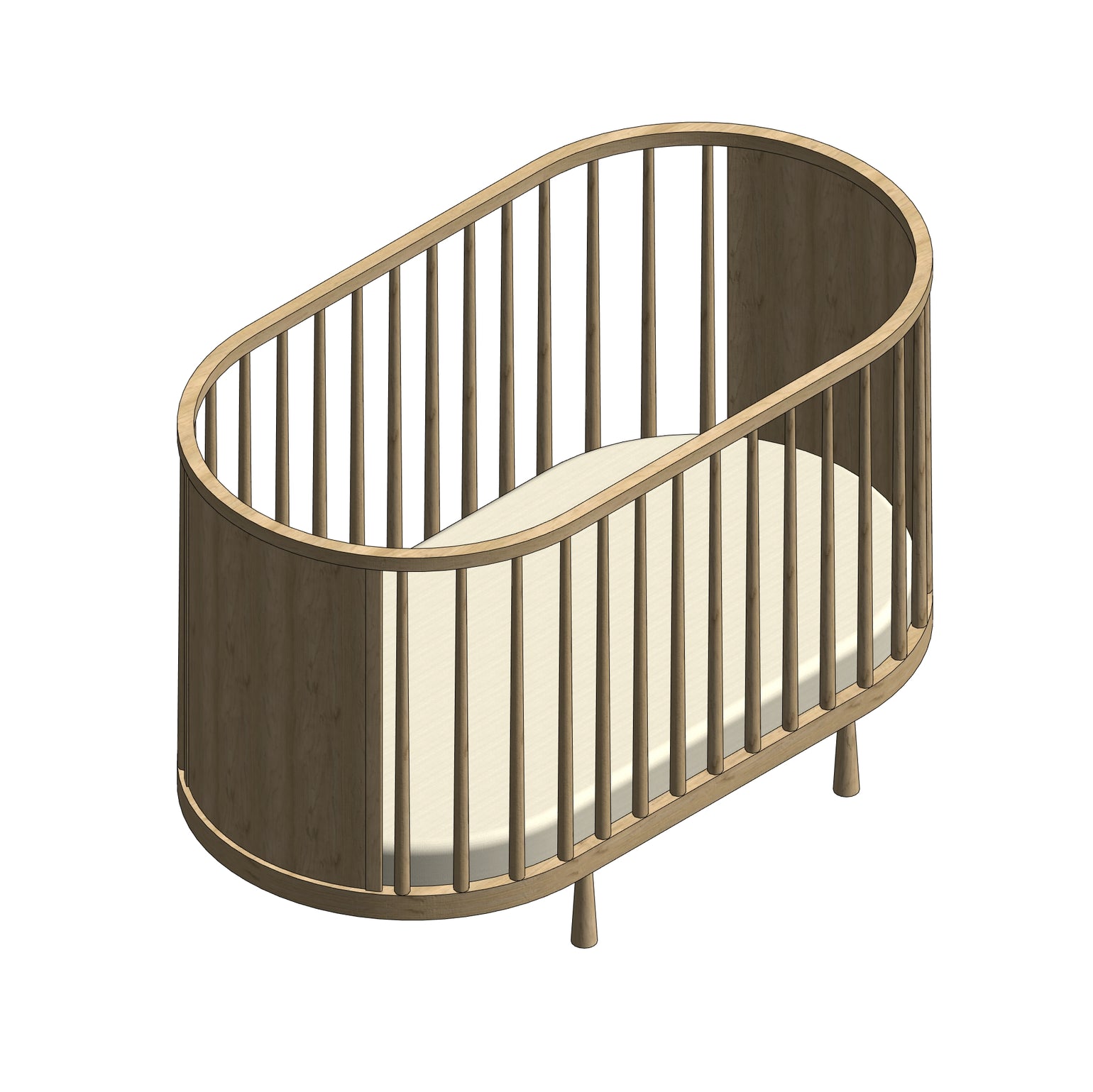 Revit Family - Baby Cribs – Post Digital Architecture