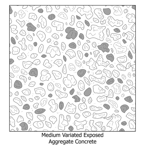 Illustrator Pattern Library - Exposed Aggregate Concrete – Post Digital ...