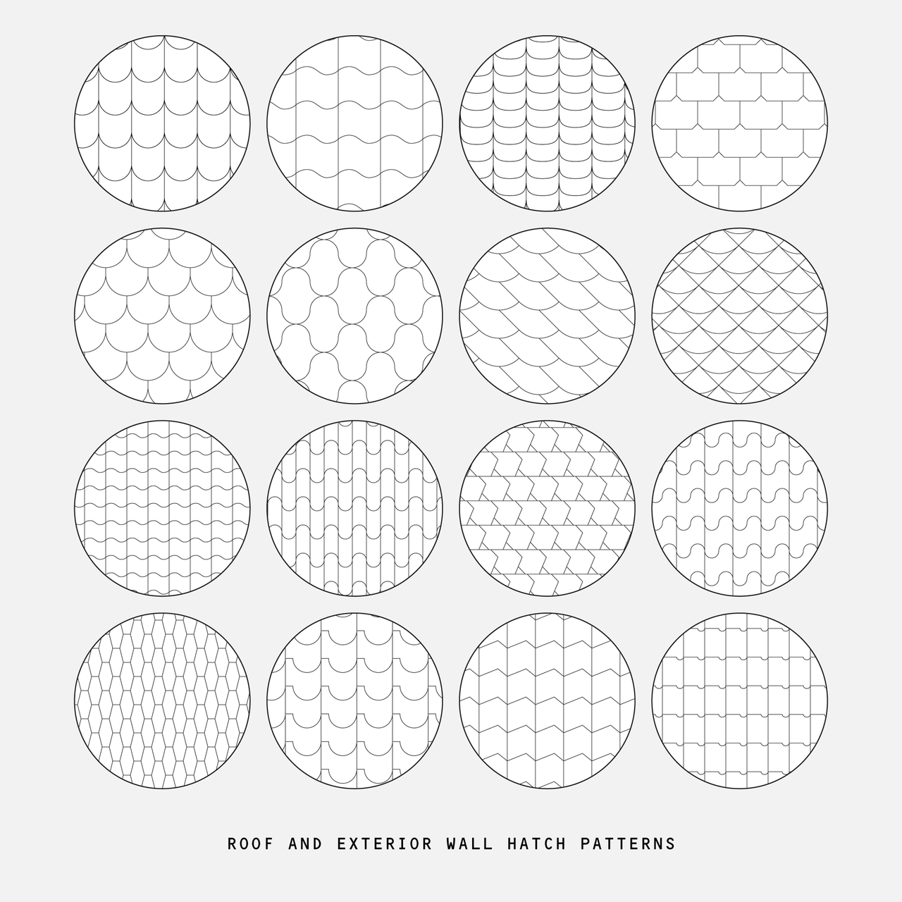 Patterns for Architectural Plans & Designs