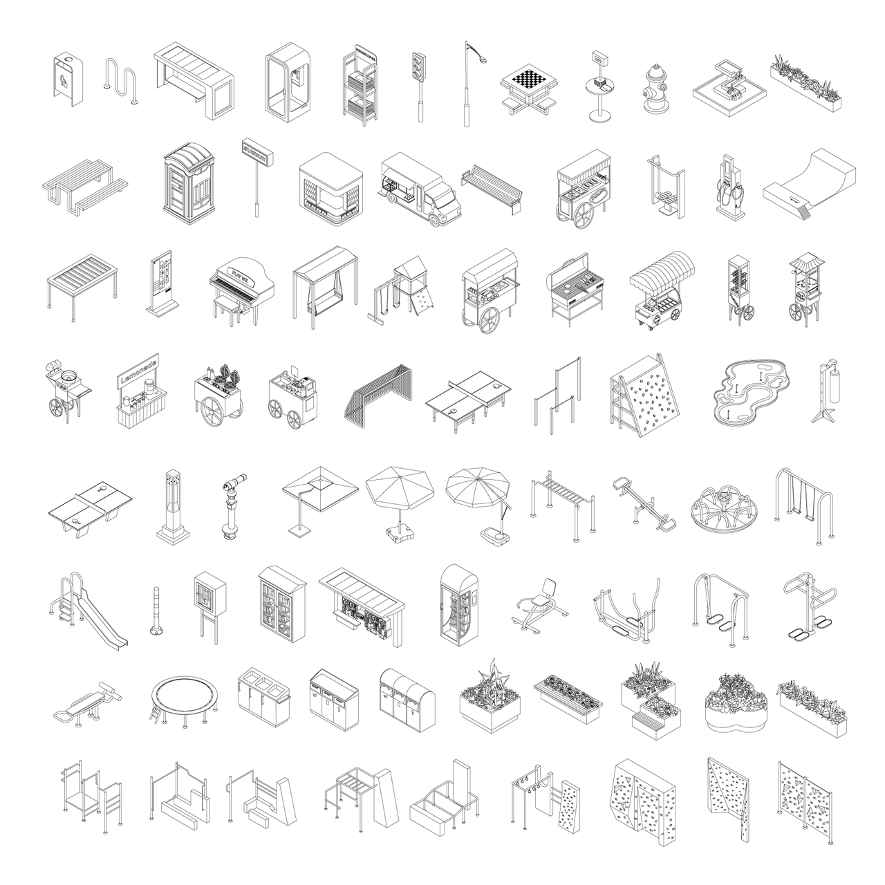 CAD Isometric Sets | Free & Affordable Blocks – Post Digital Architecture