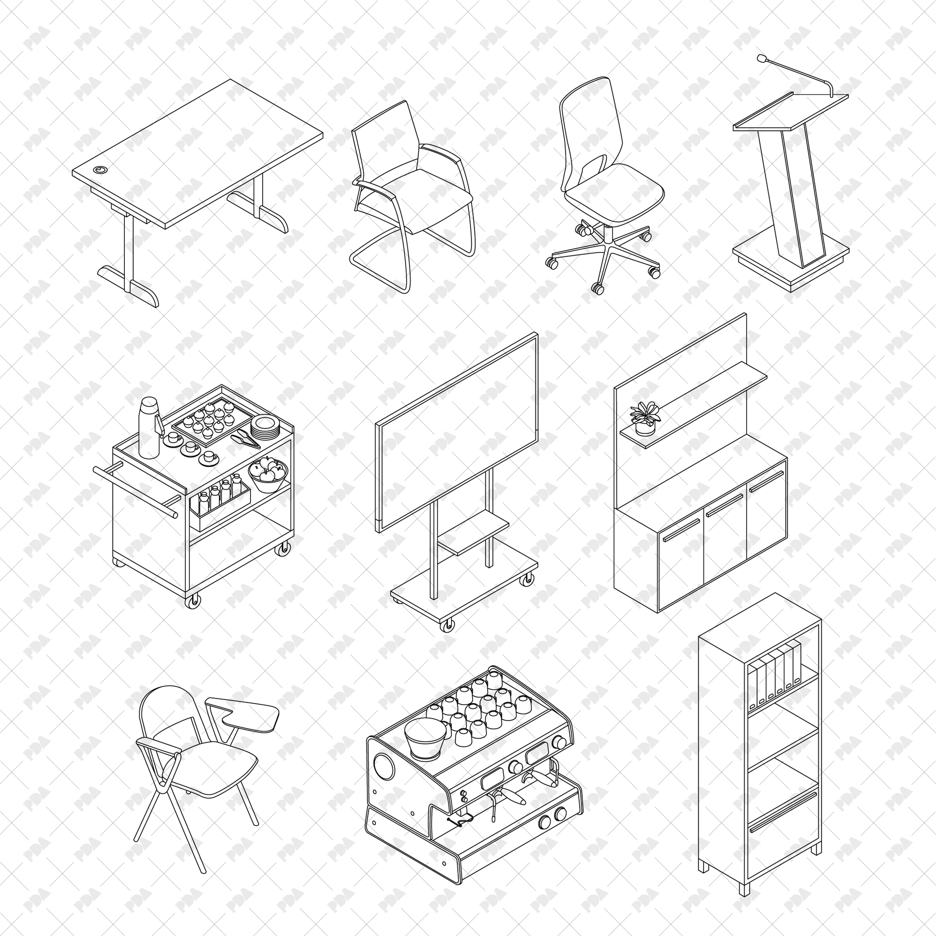 CAD, Vector Isometric Multi-Pack
