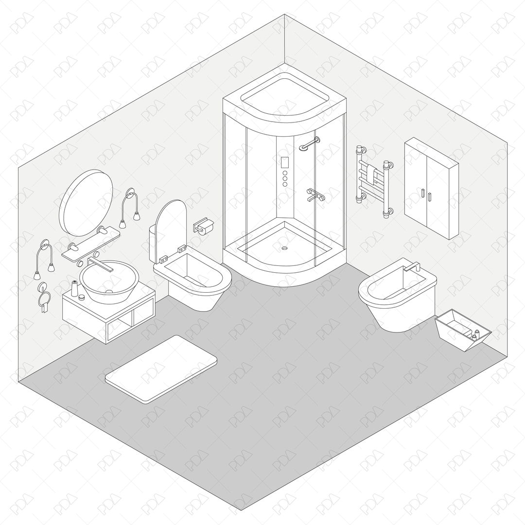 Vector Isometric Sets & Architectural Resources