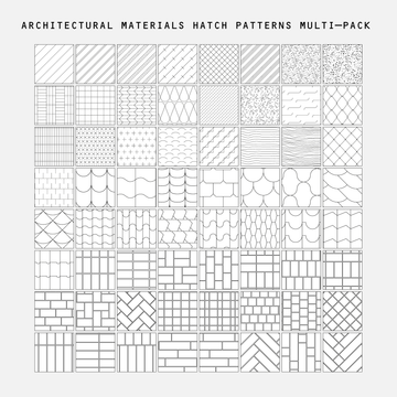 Patterns for Architectural Plans & Designs
