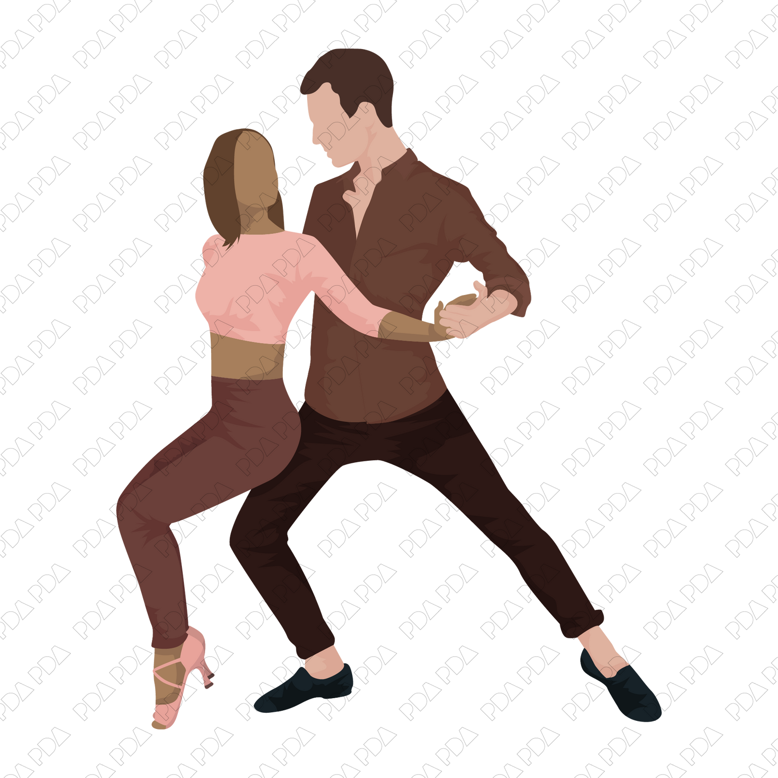 Vector Dancers Set - 18 Stylish Figures