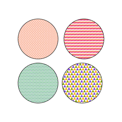 Illustrator Pattern Library - Color Patterns