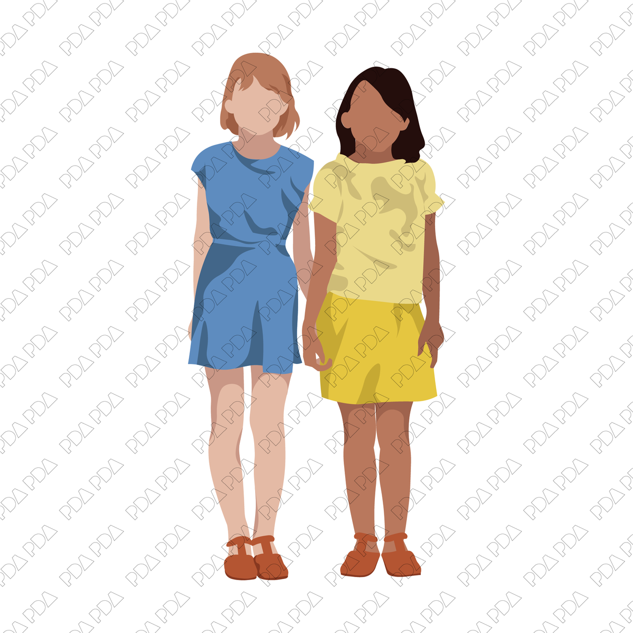 Vector Kids & Teens Set - 25 Figures