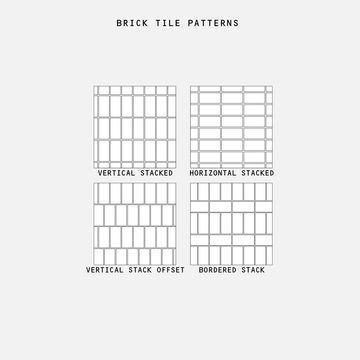Illustrator Brick Tile Patterns Pack – Post Digital Architecture