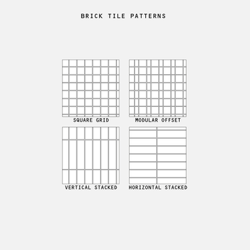 Illustrator Brick Tile Patterns Pack – Post Digital Architecture
