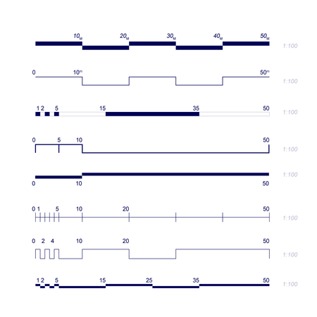 Vector Scale Bars (Free Now) | Post Digital Architecture