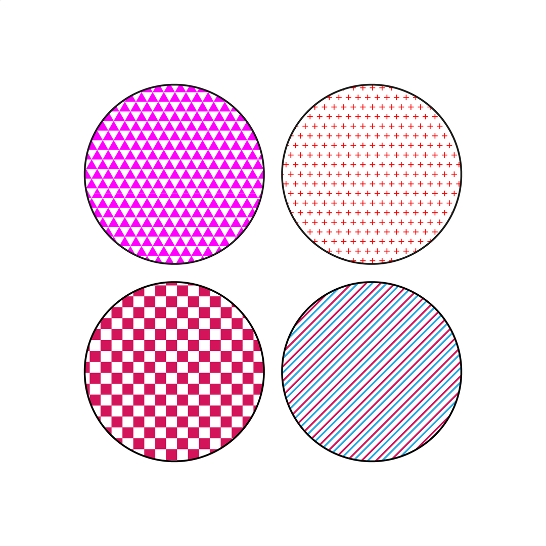 Illustrator Pattern Library - Color Patterns
