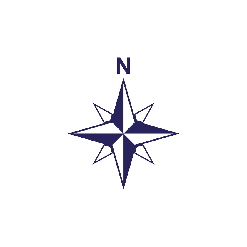 Vector & PNG North Symbols - 25 Designs