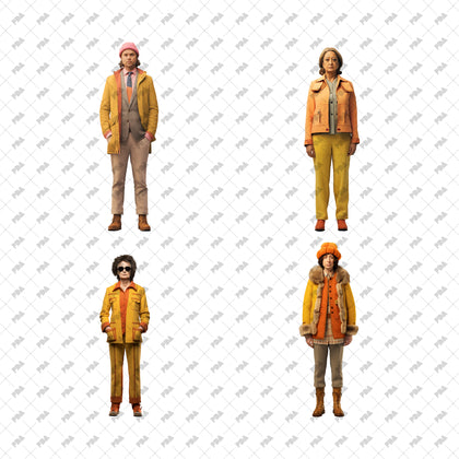 PNG Colorful Characters Set | Post Digital Architecture