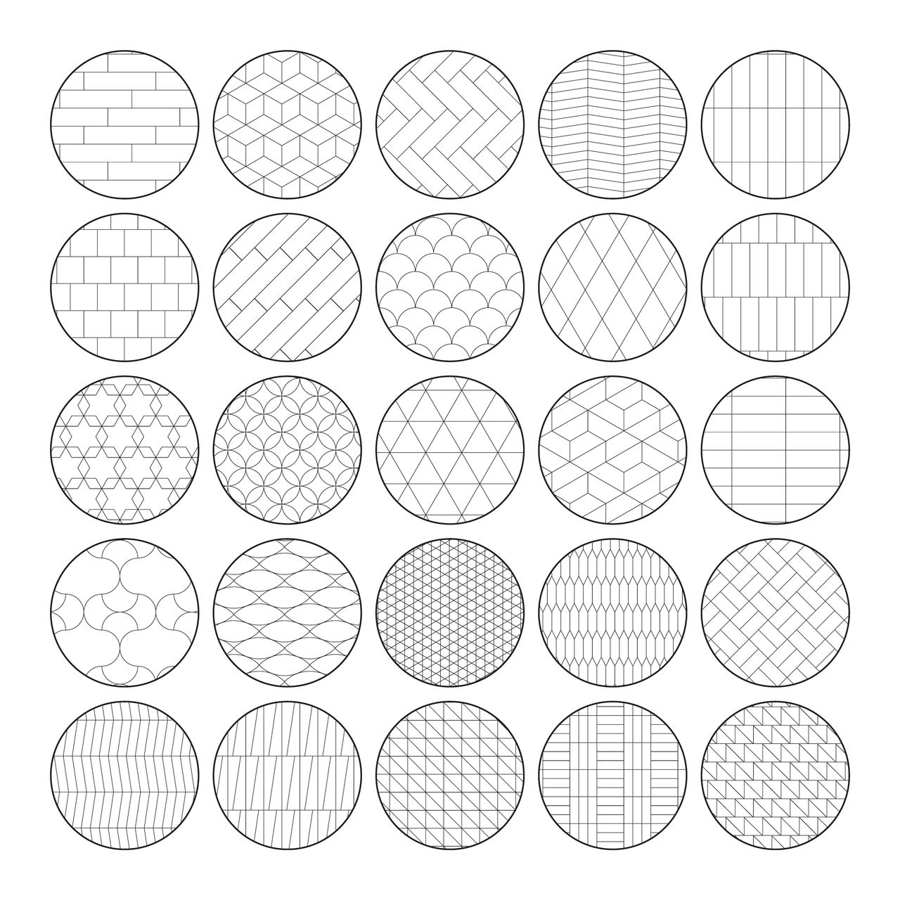 Illustrator Pattern Library - Tiles – Post Digital Architecture