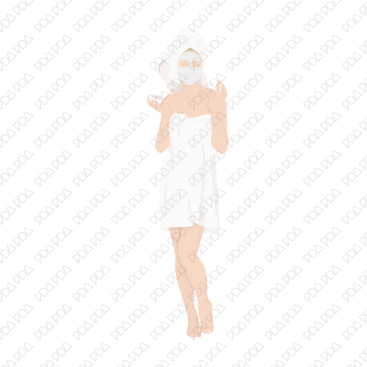 Vector SPA Characters - Wellness Set (9 Figures)