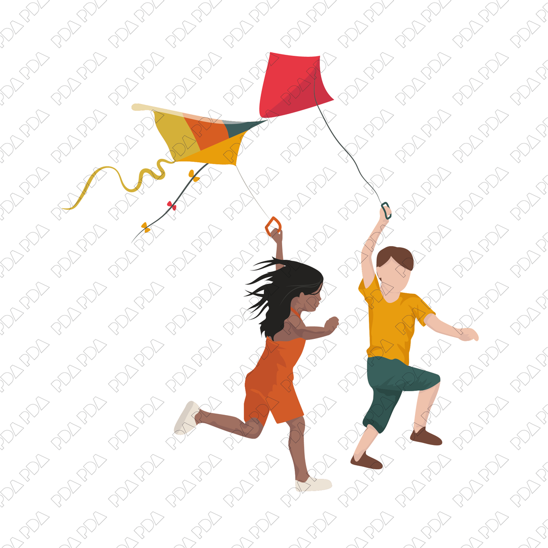 Vector Kids Set (20 Figures)